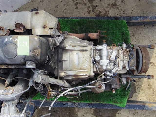 [Used]Engine&Transmission 4D36 2WD MT MITSUBISHI CANTER, FE516B - BE ...