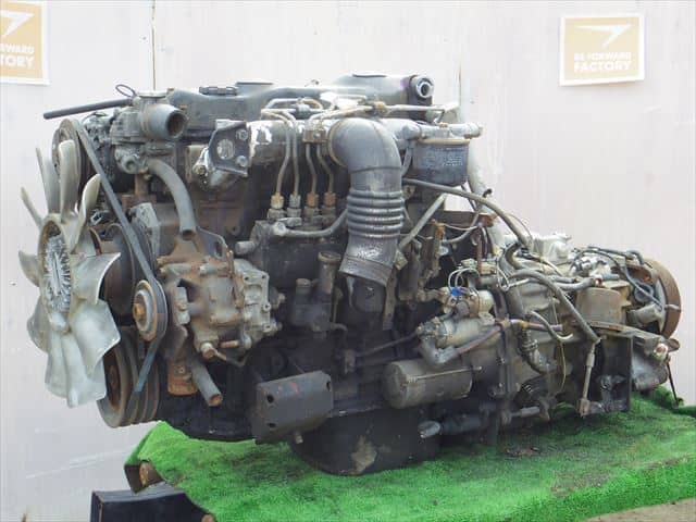 [Used]Engine&Transmission 4D36 2WD MT MITSUBISHI CANTER, FE516B - BE ...