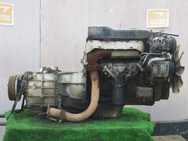 [Used]Engine&Transmission 4D36 2WD MT MITSUBISHI CANTER, FE516B - BE ...