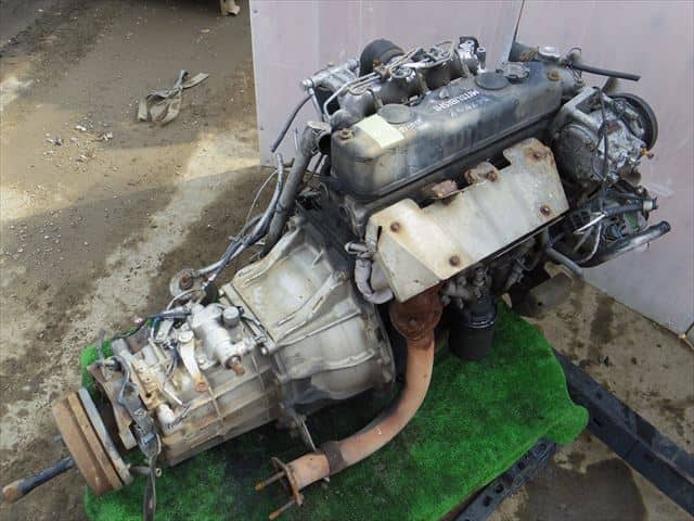 [Used]Engine&Transmission 4D36 2WD MT MITSUBISHI CANTER, FE516B - BE ...