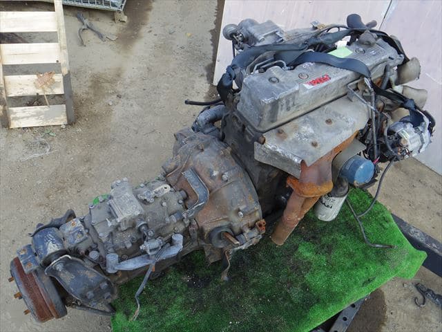 [Used]Engine&Transmission FD42 2WD MT NISSAN CONDOR, G2S41 - BE FORWARD ...