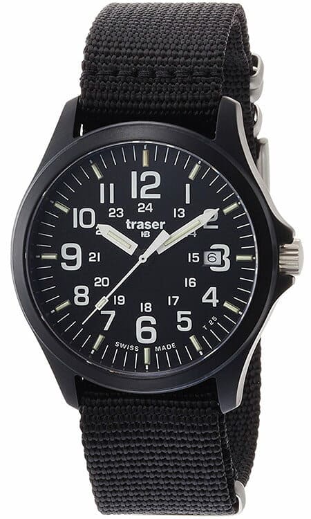 [New] Officer Pro SAPPHIRE P6704.410.I2.01 9031573 Traser watch officer ...