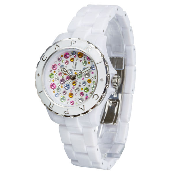 [New]Capri Capri watch multi-Joey watch white Art. 4984 Lady's mens ...