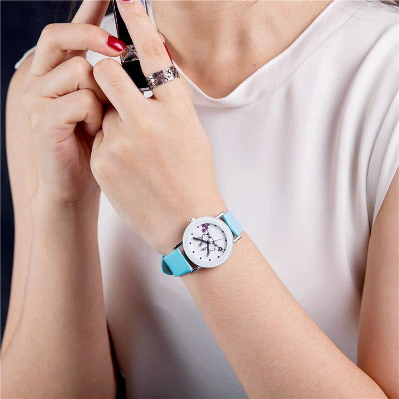 [New]use for the watch pair analog watch dot index index second hand ...