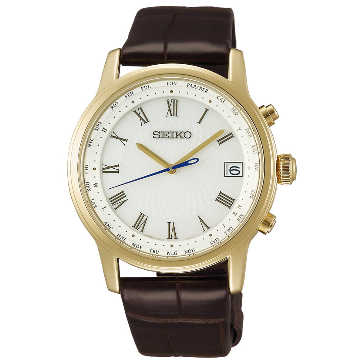 [New]SEIKO BRIGHTZ Men's Radio Solar Dittos Radio Watch SAGZ102 - BE ...