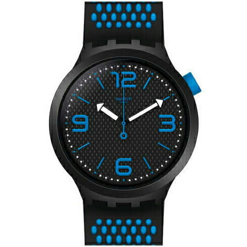 [New]NEW MODEL Japanese of the swatch (Swatch) BLG BOLD Black watch ...