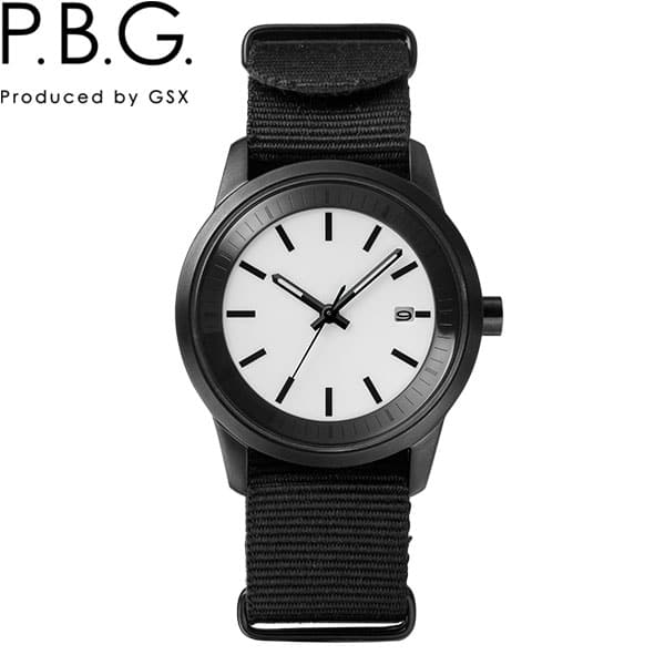 [New]Calendar simple military mens Lady's watch clock [ ] with P B G [P ...