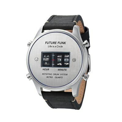 [New]It is a watch on funk drum analog digital watch product Christmas ...
