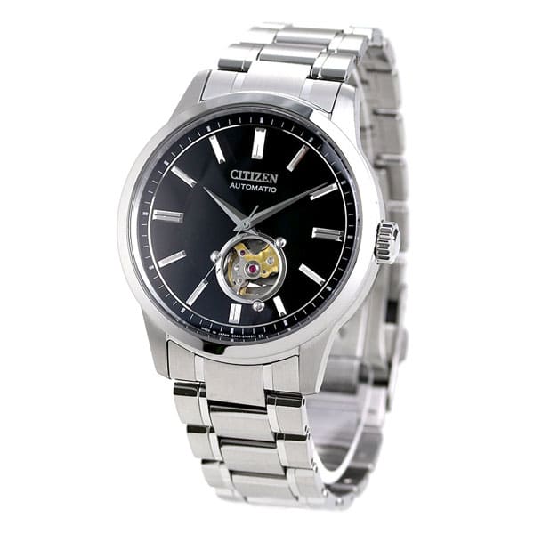 [New]CITIZEN Classic Open Heart Men's Watch Black NB4020-96E - BE ...