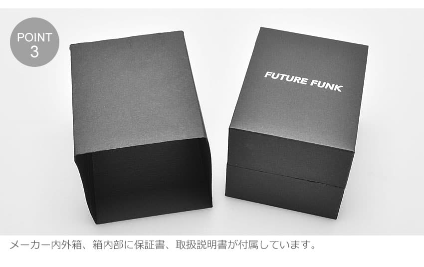 [New]Funk watch Gold FF101-YG-LBK mens analog belt leather iron ...