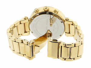 [New]Watch michael kors mk5354 parker glitz gold tone pave chronograph ...