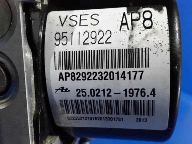 [Used] ABS Control Module GM Daewoo CHEVROLET Captiva 2013 95112922 ...
