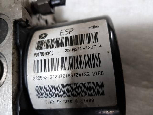 [Used] ABS Control Module CHRYSLER 300C 2009 P04780000AC - BE FORWARD ...