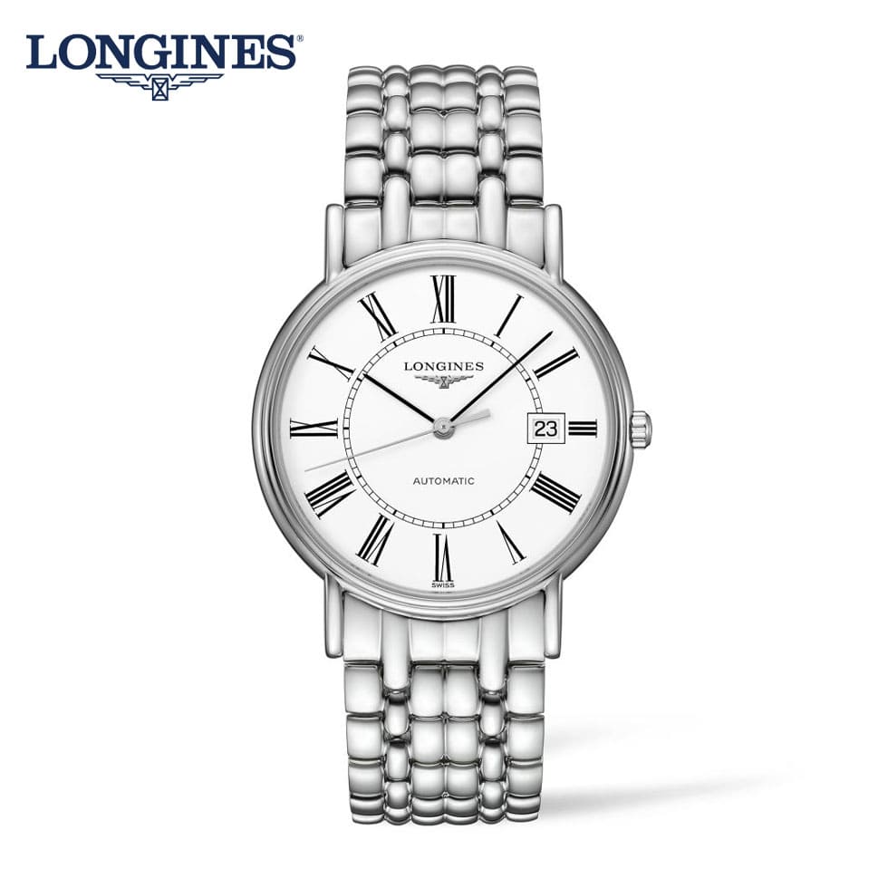 [New]Men's self-winding Watch LONGINES Presence purezansu L49214116 ...