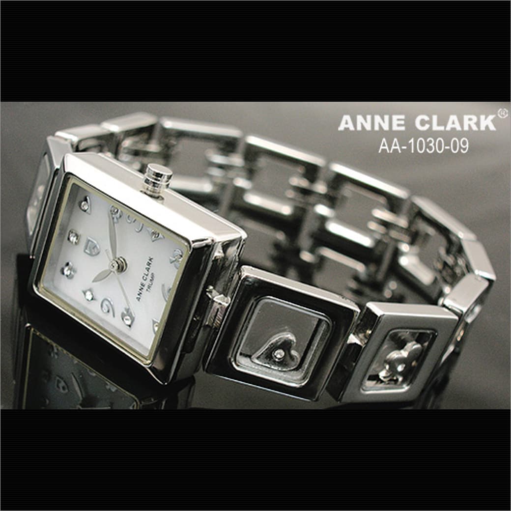 [New]Watch ANNE CLARK nature shell white clockface [AA1030-09] ankh ...