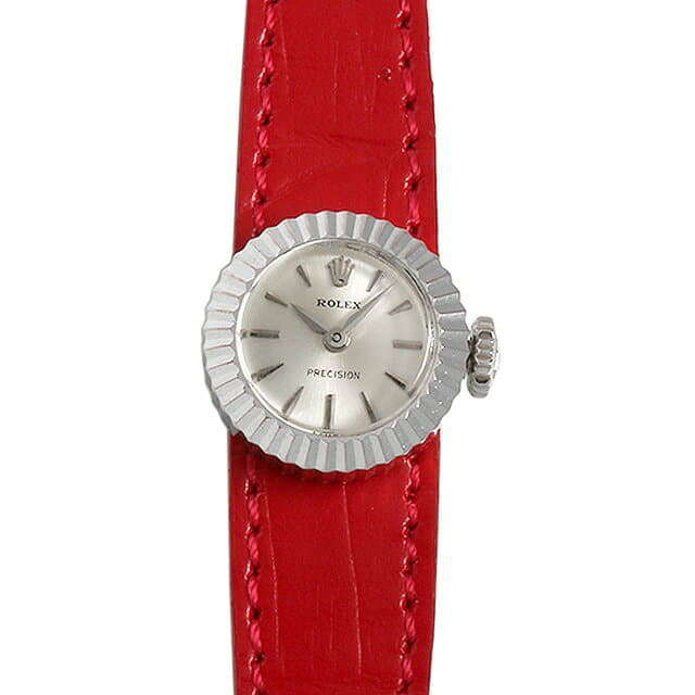 [New]Rolex Chameleon Precision 8788 Antique Ladies Watch Silver ...