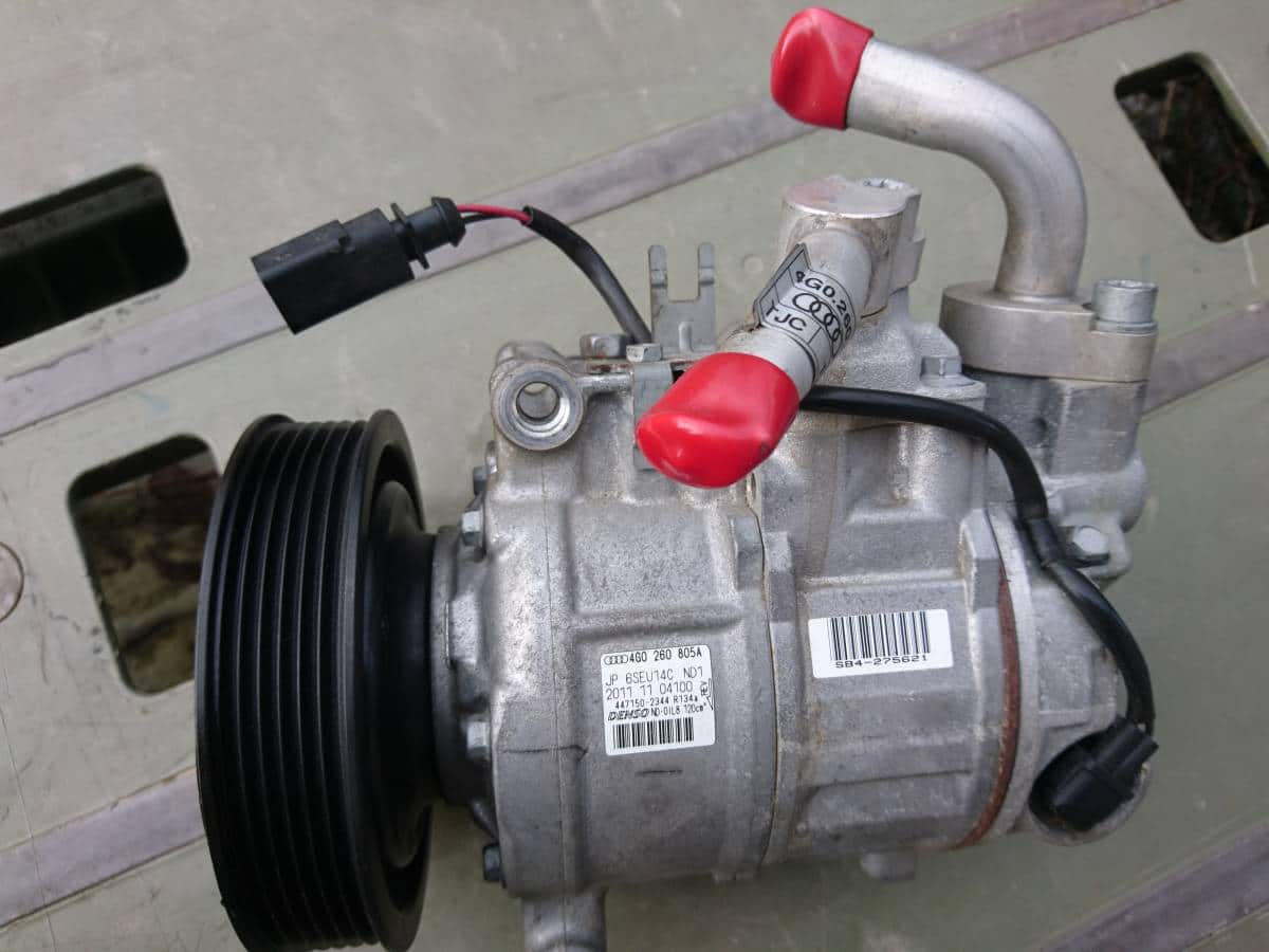 [Used]Audi A6/Audi A6AR/A7/ air-conditioner compressor/Denso ...