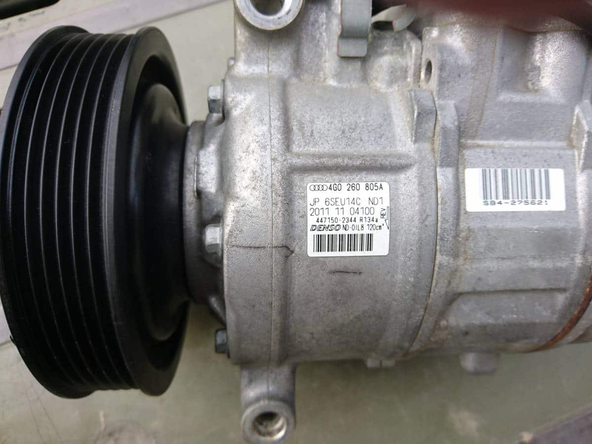 [Used]Audi A6/Audi A6AR/A7/ air-conditioner compressor/Denso ...