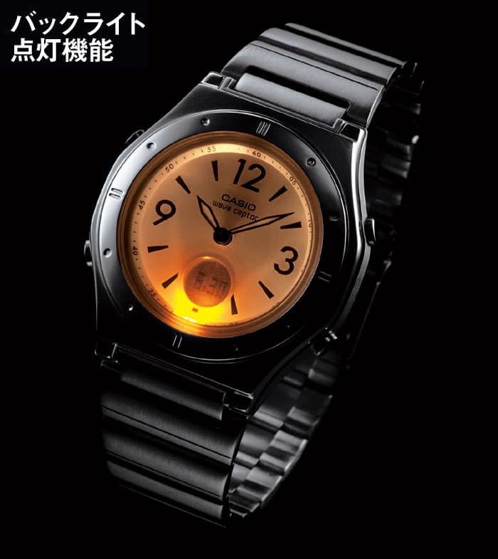 [New]Casio Solar Radio Ladies Wave Ceptor Watch - BE FORWARD Store