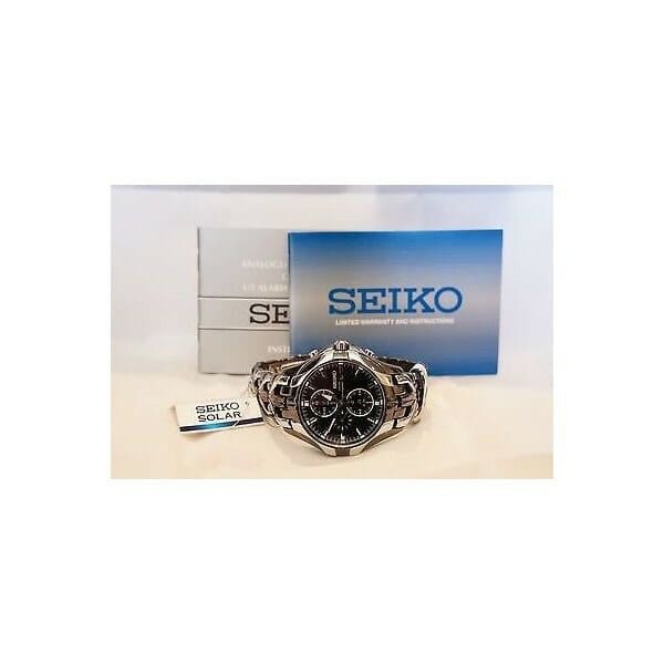 [New]Men's solar for the quartz made in SEIKO watch Seiko watch clock ...