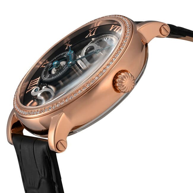 [New]SONNE x HAORI Men's Automatic Watch H013 44mm Leather Belt Black ...