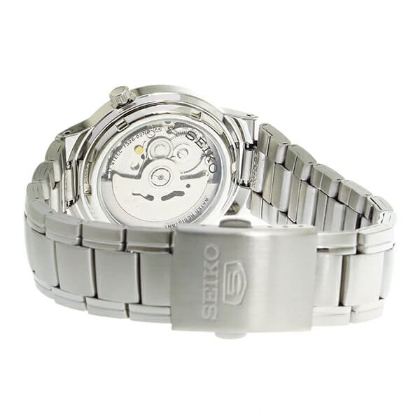 [New]Seiko 5 Men's Self-winding Watch White SNKA01K1 - BE FORWARD Store