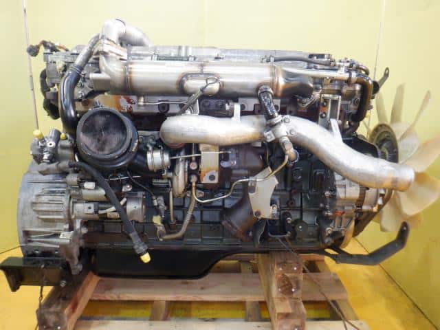 [Used]6M60 Engine Mitsubishi Fuso Fighter Mignon 2008 PDG-FK62FZ - BE ...
