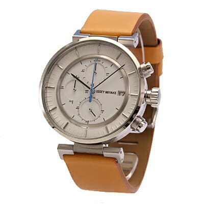[New] ISSEY MIYAKE SILAY008 watch leather belt unisex W W Satoshi Wada ...