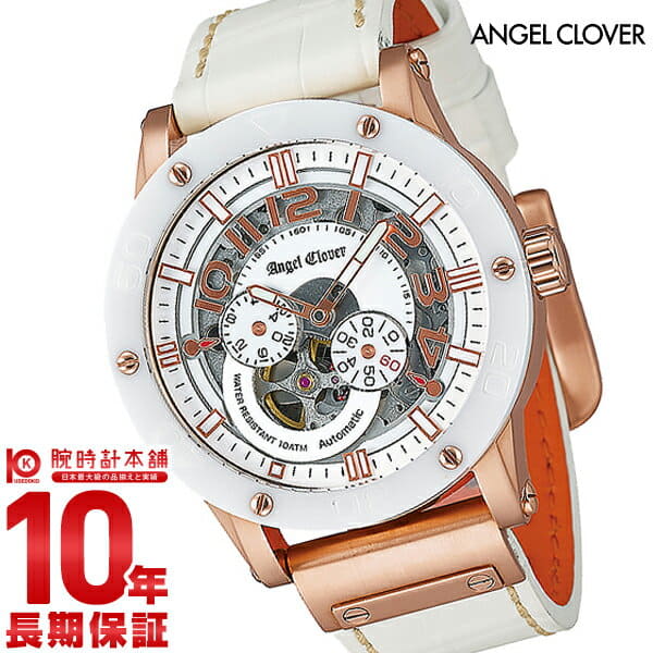 [New]Angel Clover Adventure Automatic Watch White EVA43PWH-WH - BE ...