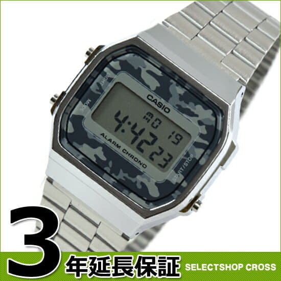 [New]CASIO Casio unisex watch digital camouflage pattern A168WEC-1EF - BE FORWARD Store