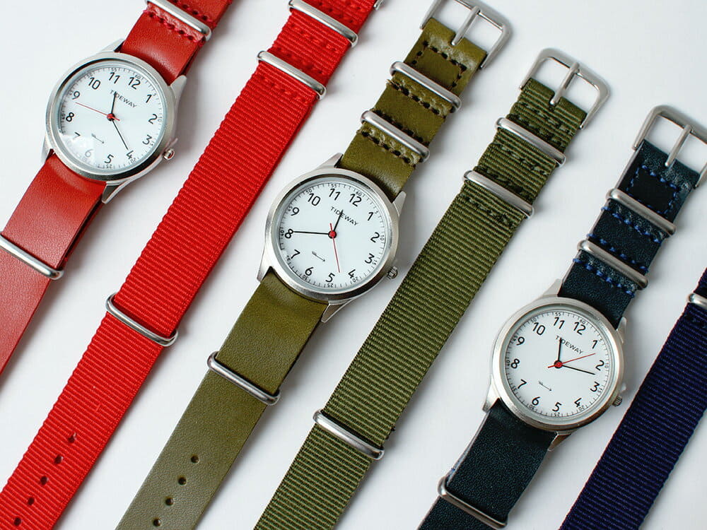 [New]JEANS REPLACEBLE WATCH TIDEWAY 2WAY Belt Leather/Nylon - BE ...