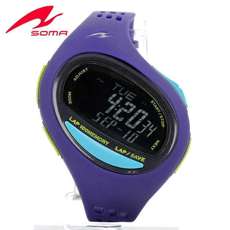 [New]Soma watch SOMA RUN ONE 100SL (LARGE) orchid one 100SL large size ...