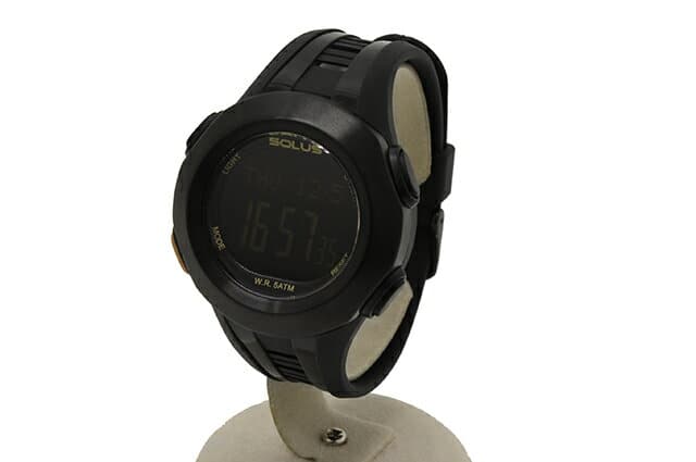 [New]Solar SOLUS watch 01-101-01 Black mens Lady's diet exercise - BE ...
