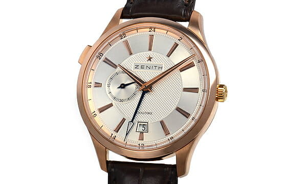[New]ZENITH Elite Captain Dual Time Men's Watch 18.2130.682/02.C498 ...