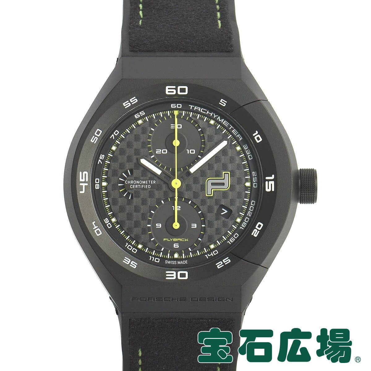 [New]PORSCHE DESIGN Monoblock Actuator Chronotimer Flyback Men's Watch ...