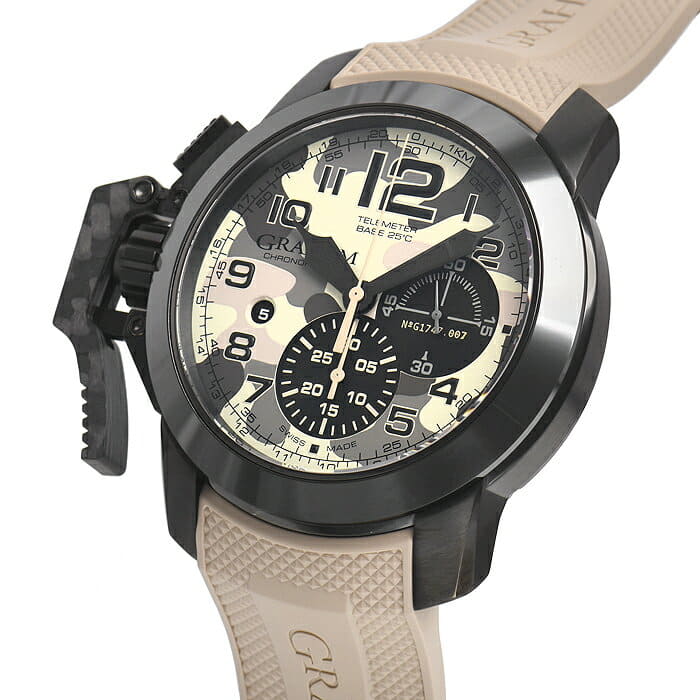 [New]GRAHAM Chronofighter Men's Watch Oversize Black Arrow 2CCAU.E03A ...