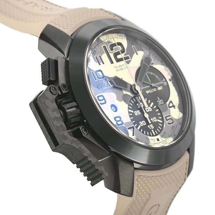 [New]GRAHAM Chronofighter Men's Watch Oversize Black Arrow 2CCAU.E03A ...