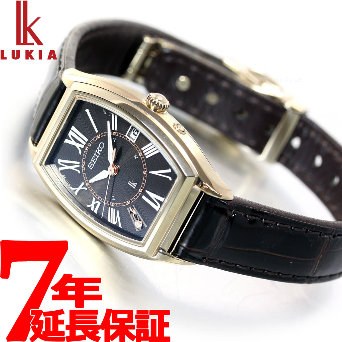 [New]Seiko LUKIA Ladies Solar Electric Wave Watch SSQW048 - BE FORWARD ...