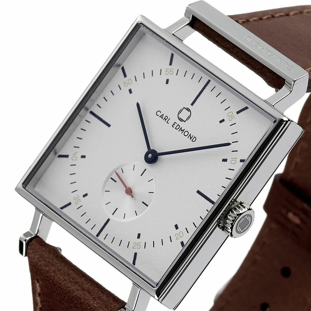 [New]Curl Edmond watch CARLEDMOND clock guranitto Granit white CEG3451 ...