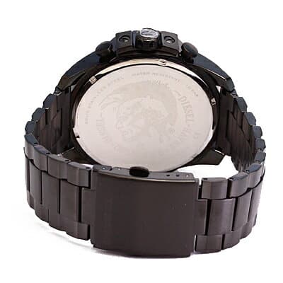 [New]DIESEL diesel DZ4318 mega chief mega chief mens Chronograph watch ...