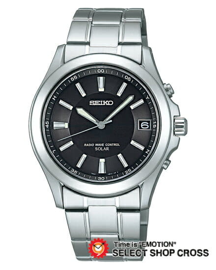 [New]Seiko Spirit LINE UP Men's Radio Solar Watch Waterproof Silver ...