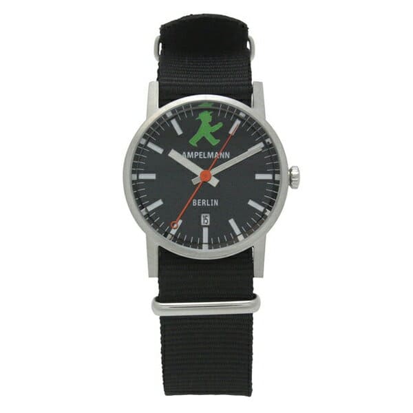 [New]AMPELMANN Watch Black Dial with Calendar Display for Unisex ARI ...