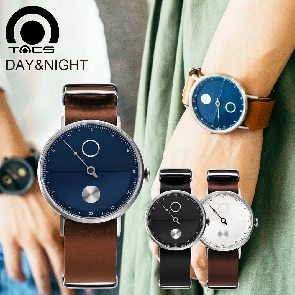 [New]TACS Watch DAY&NIGHT Chic Minimal Individual Design for Unisex ...