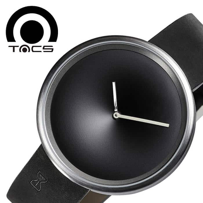 [New]TACS TIME GLASS Watch Black for Unisex TS1801A - BE FORWARD Store