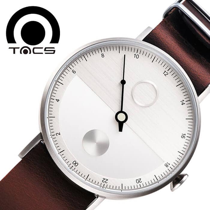 [New]TACS Watch DAY&NIGHT Silver for Unisex TS1602A - BE FORWARD Store