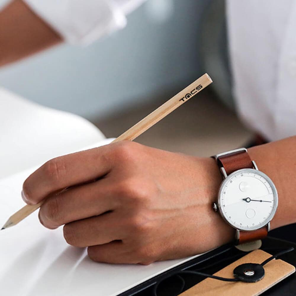 [New]TACS Watch DAY&NIGHT Silver for Unisex TS1602A - BE FORWARD Store