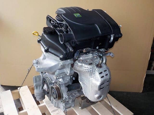 [Used]1KR-FE Engine TOYOTA Vitz 2005 DBA-KSP90 1900040150 - BE FORWARD ...