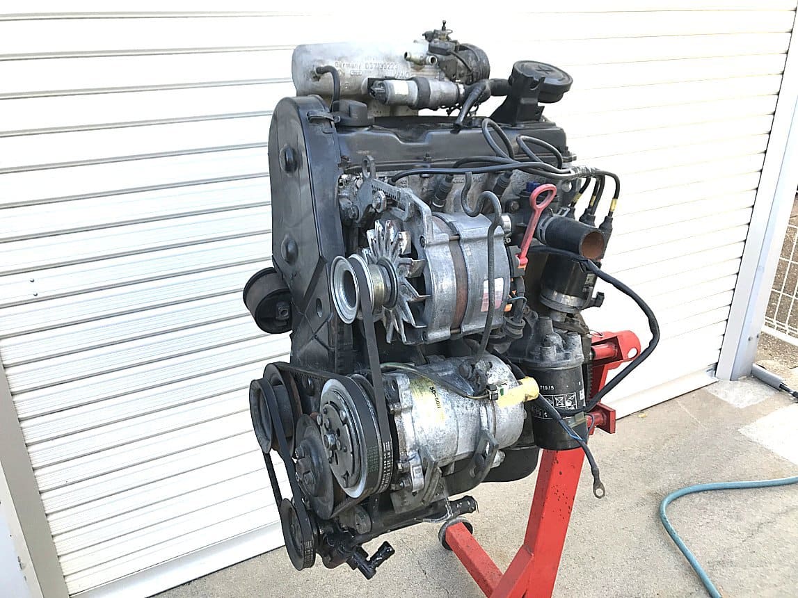 [Used]Volkswagen VW Engine golf 2 1990-1992 golf Cabriolet 152HK 2H ...