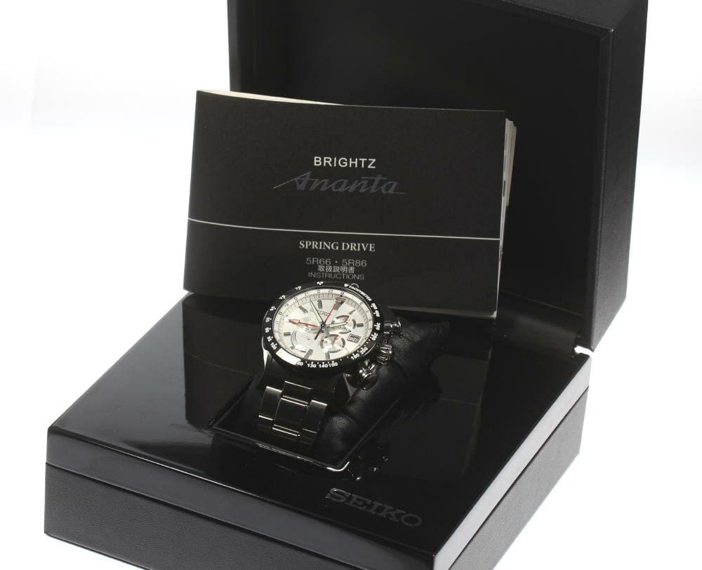 [New]☆Quality goods SEIKO SEIKO Brights date Chronograph power ...