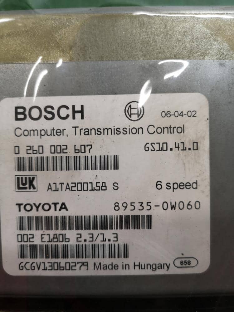 [Used]ZZW30 [sequential Transmission control Computer 89535-0W060] 2006 ...